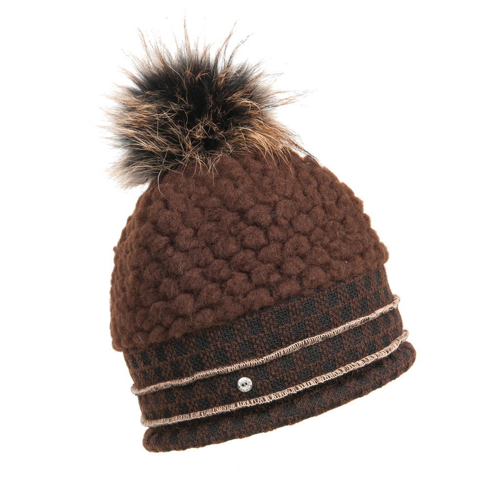 Damen Mütze mit Bommel Cameron von Mayser --> hut.net