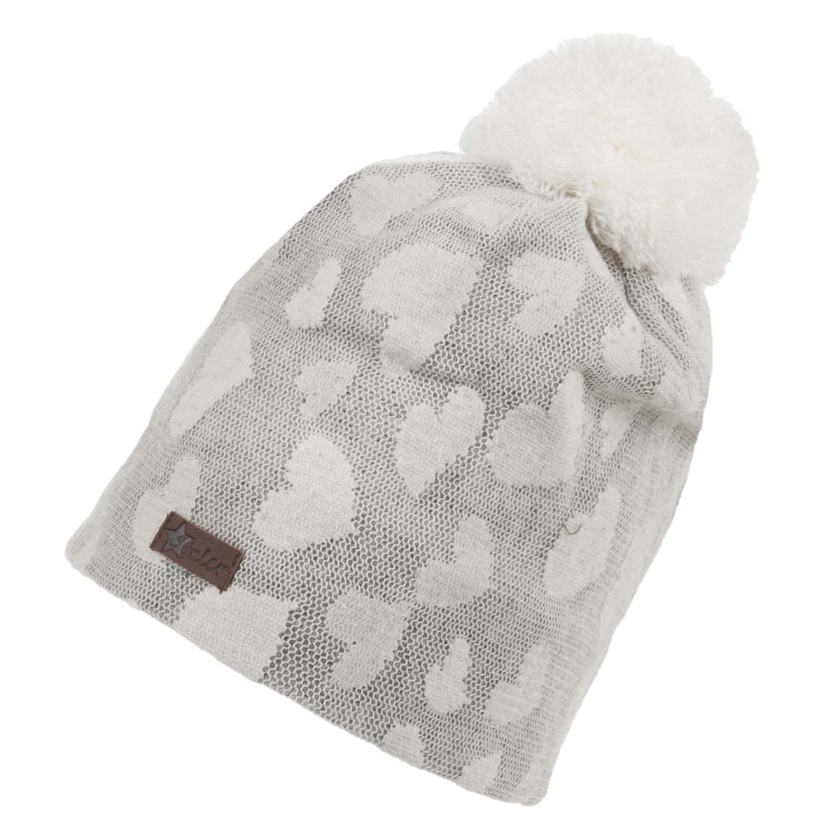 Mädchenmütze mit Bommel von STERNTALER --> hut.net