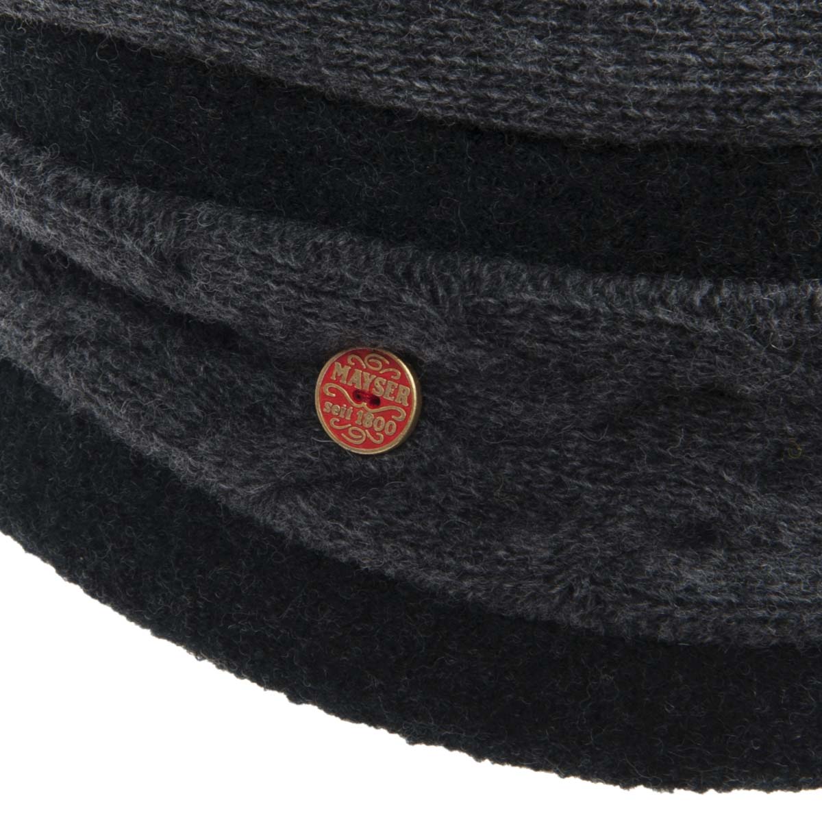 Mütze mit echtem Bommel von MAYSER --> hut.net