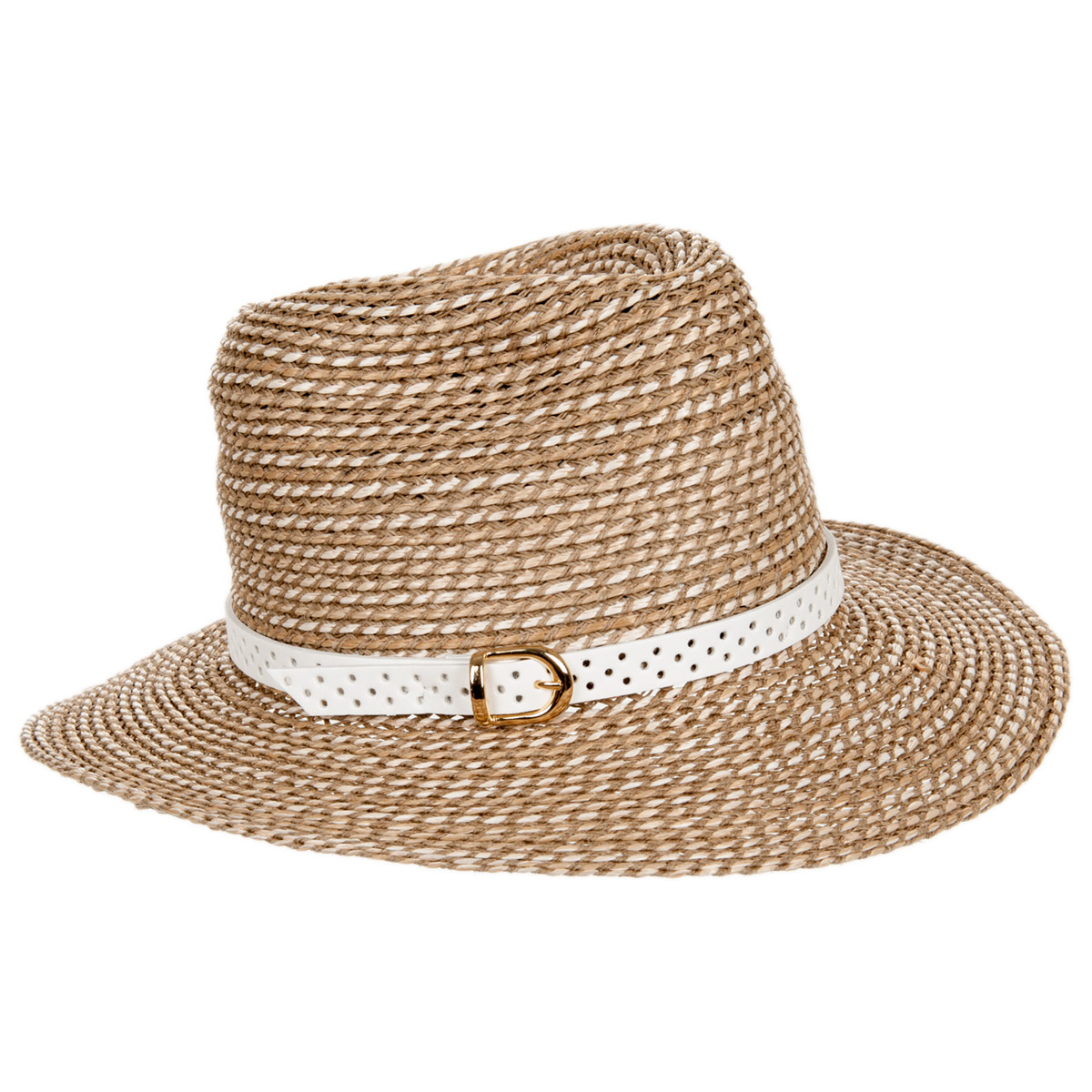 Sonnenhut Michelle mit breiter Krempe von ALESSANDRA BACCI --> hut.net