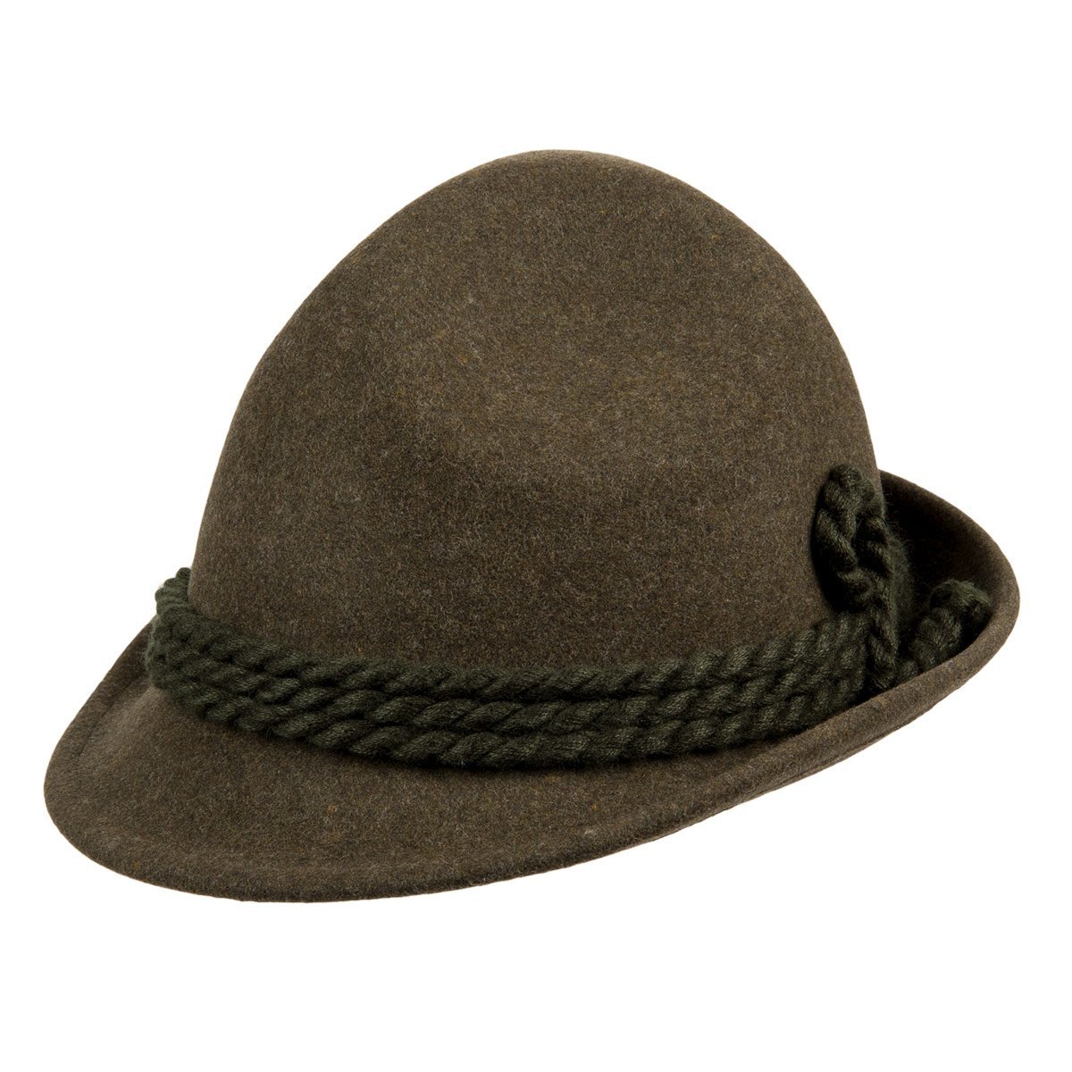 HUTTER | Jägerhut in bestem rollbarem Wollfilz mit dreifach Kordel ...
