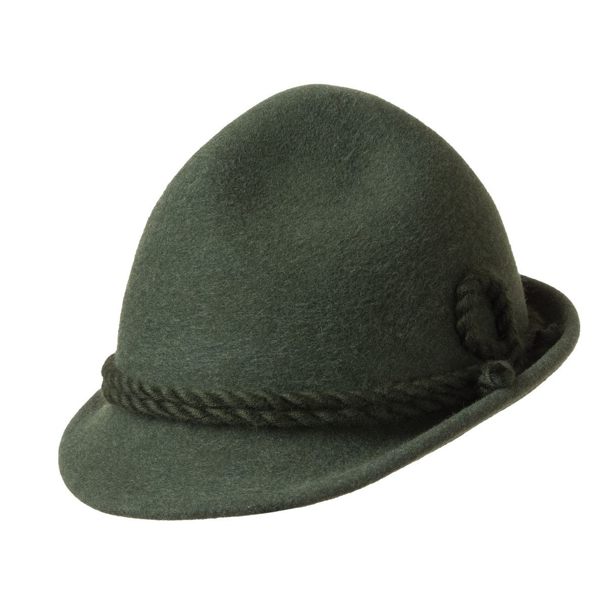 Jägerhut by Hutter Jagdhut mit Wollkordel Filzhut mit schmaler Krempe ...