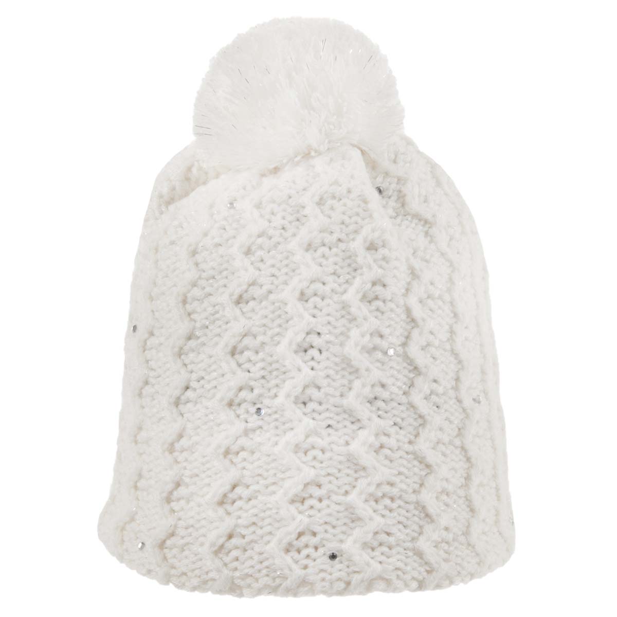 Mütze mit Bommel von STERNTALER --> hut.net