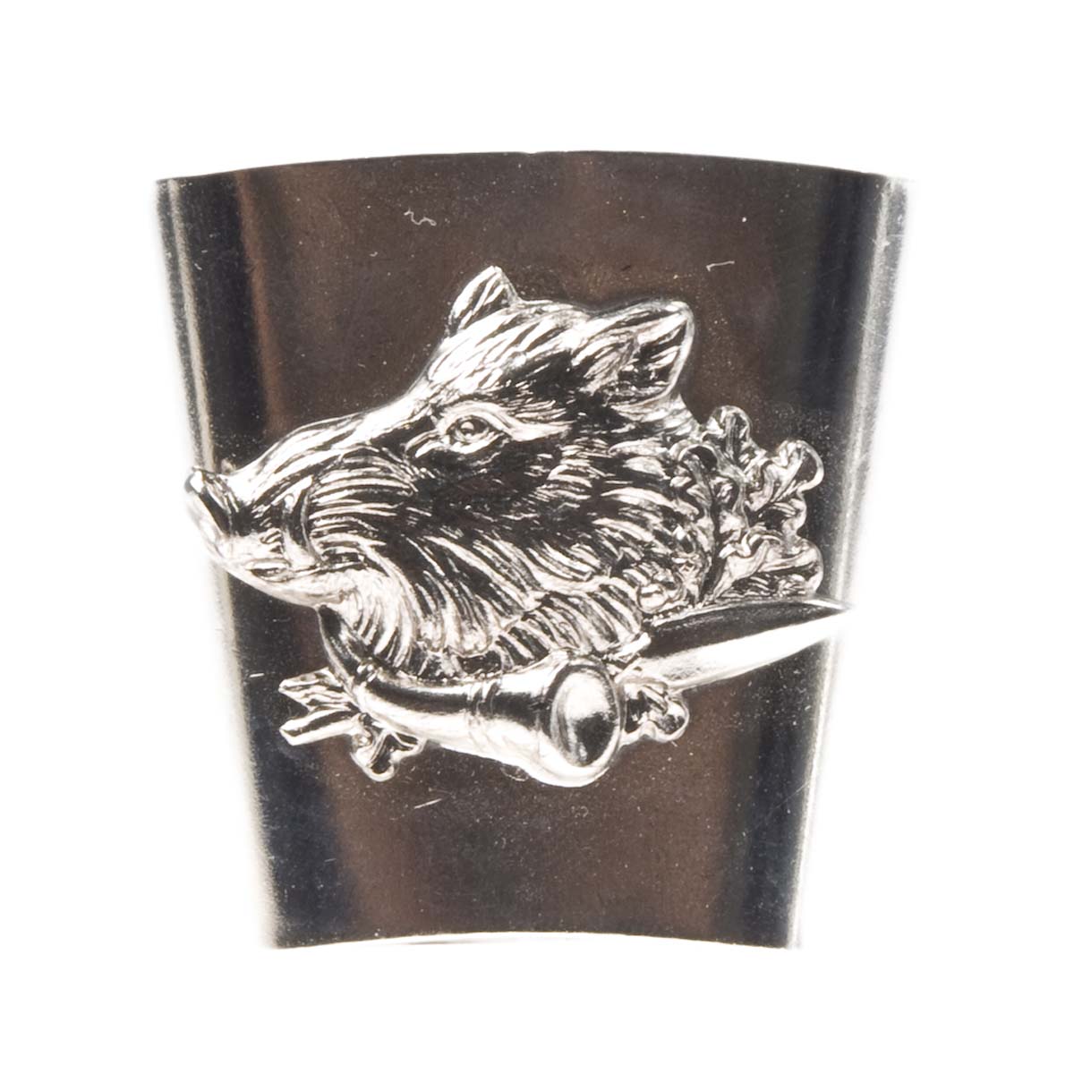 Ovale Hülse mit Wildschwein --> hut.net