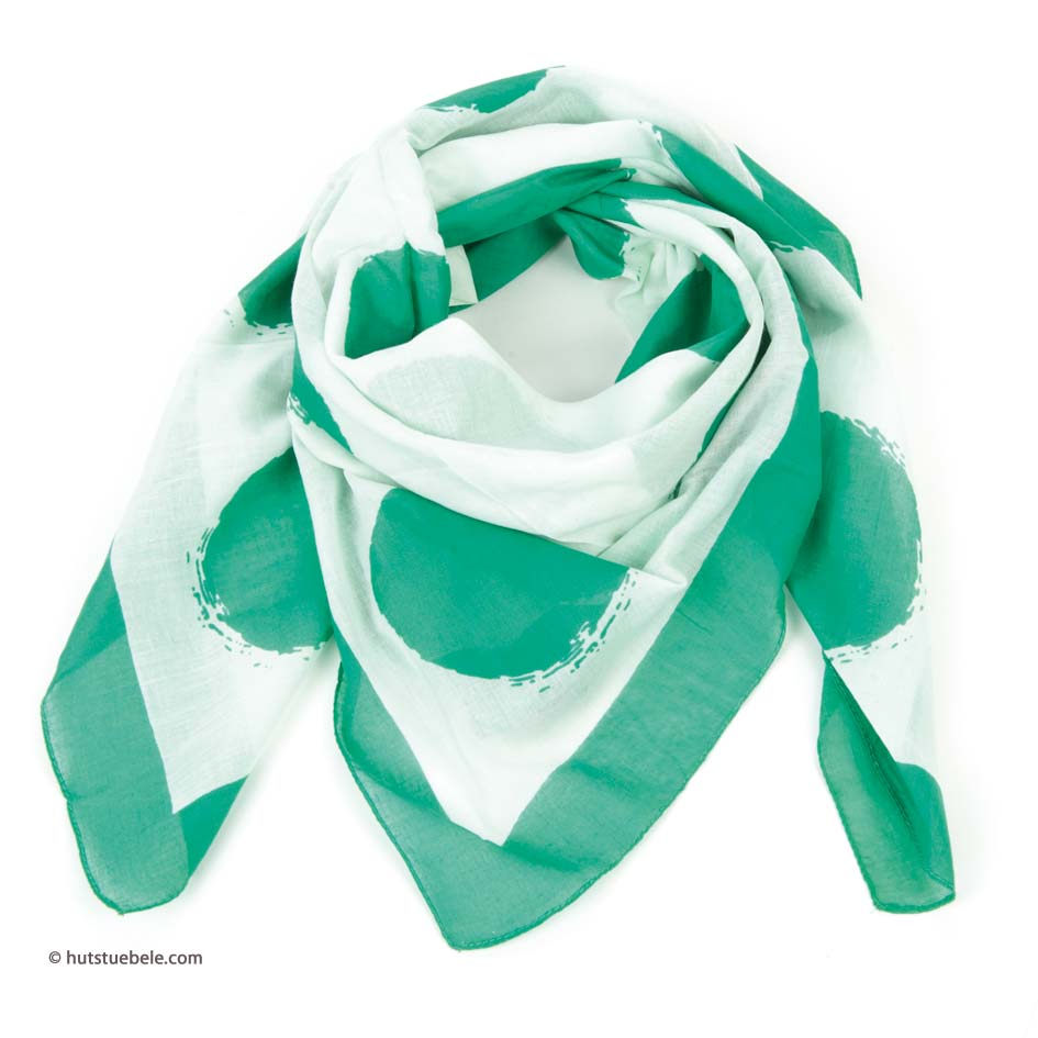 Tuch in Baumwolle mit Punkten für Damen --> hut.net