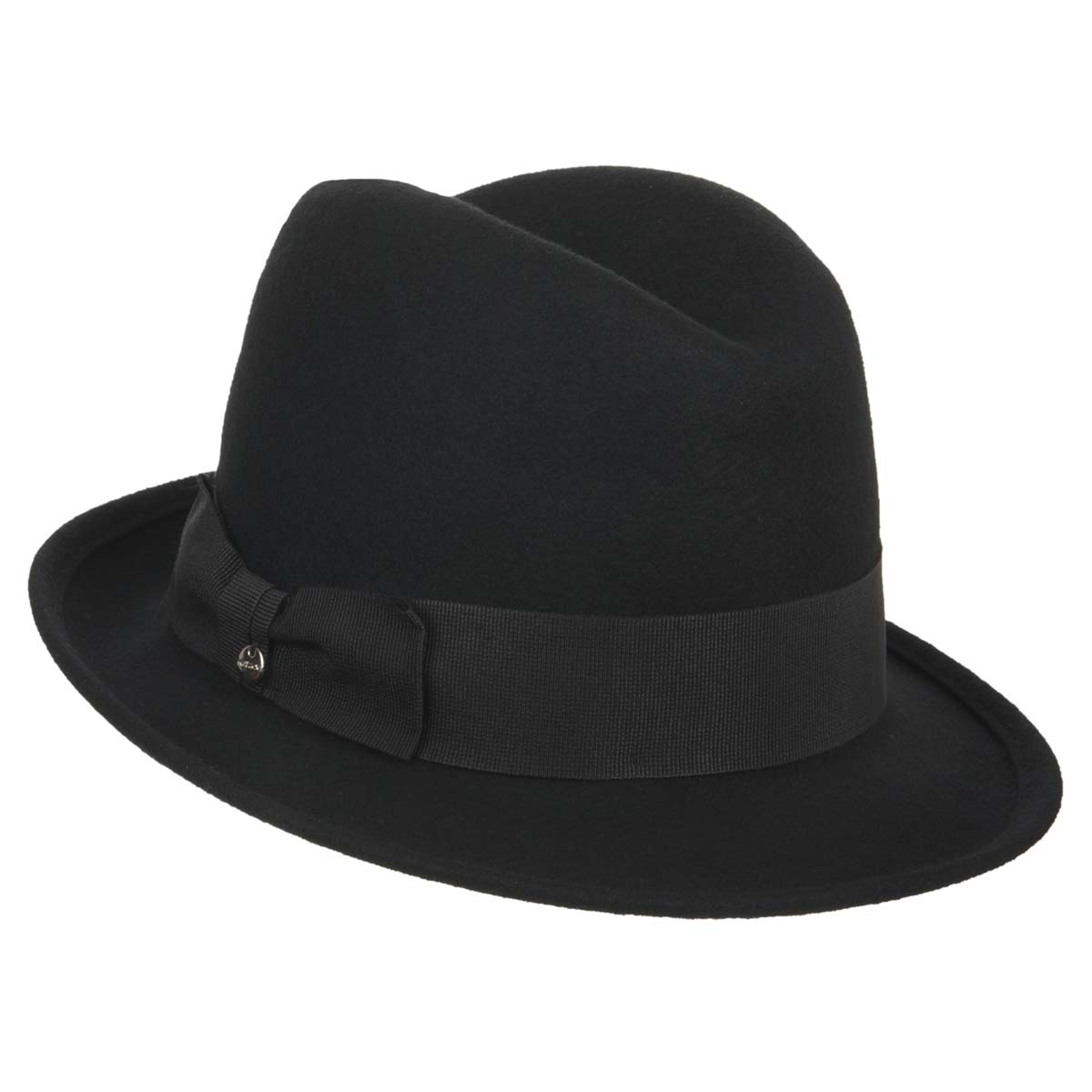 Wollfilz Hut mit klassischem Ripsband --> hut.net